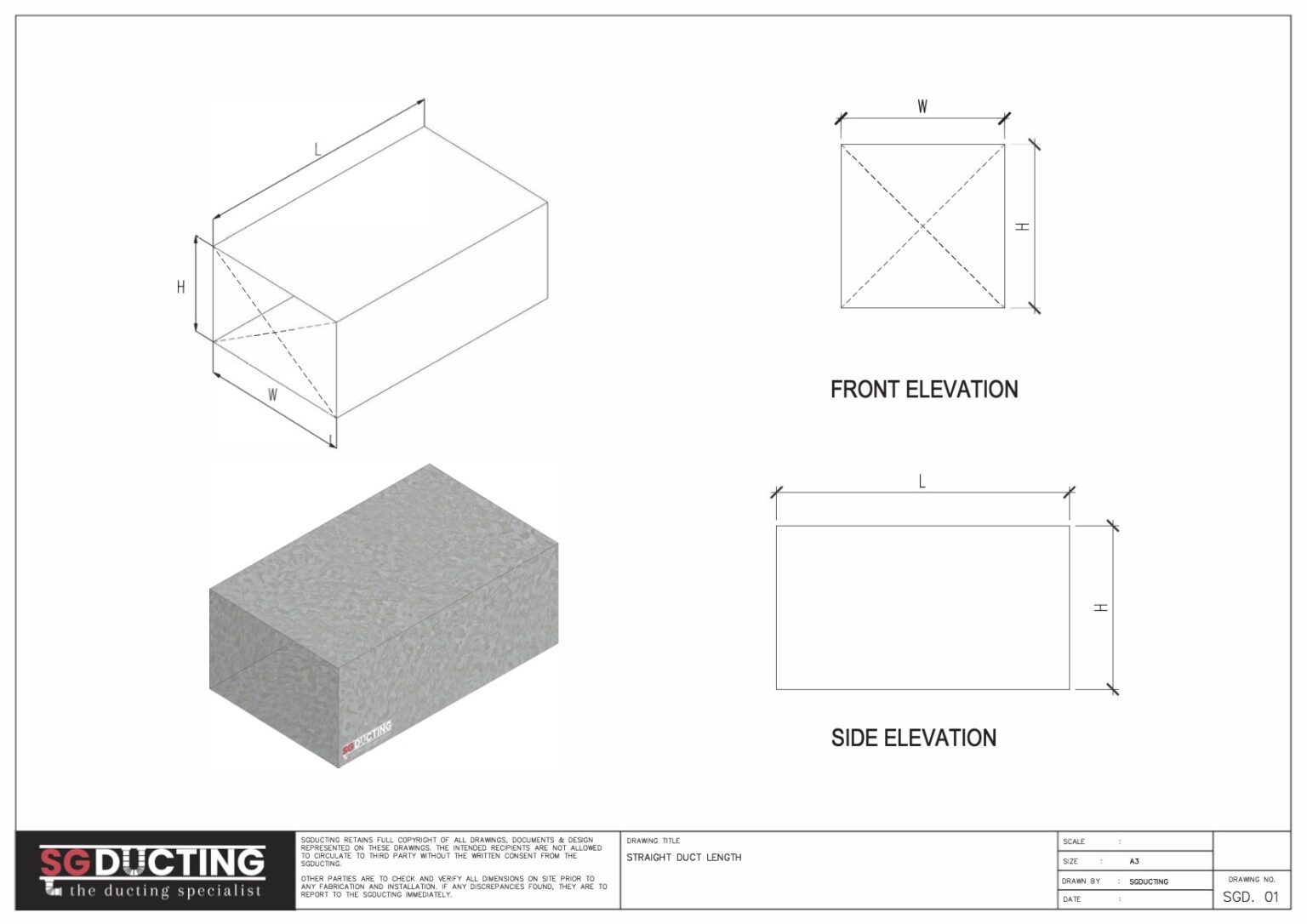 Straight Duct – SGDucting